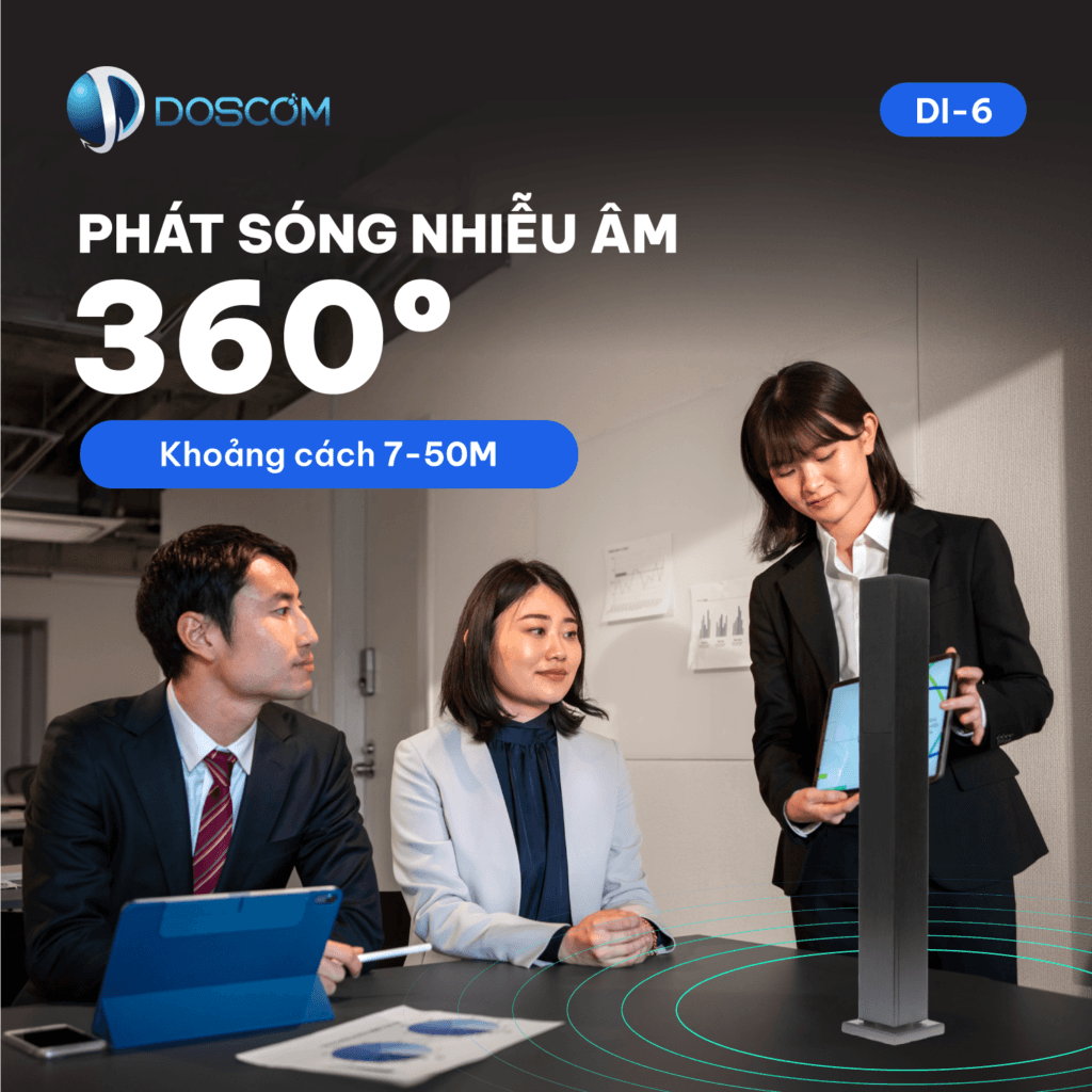 CHỐNG GHI ÂM DI6 DOSCOM - THIẾT KẾ THEO YÊU CẦU DẠNG LOA